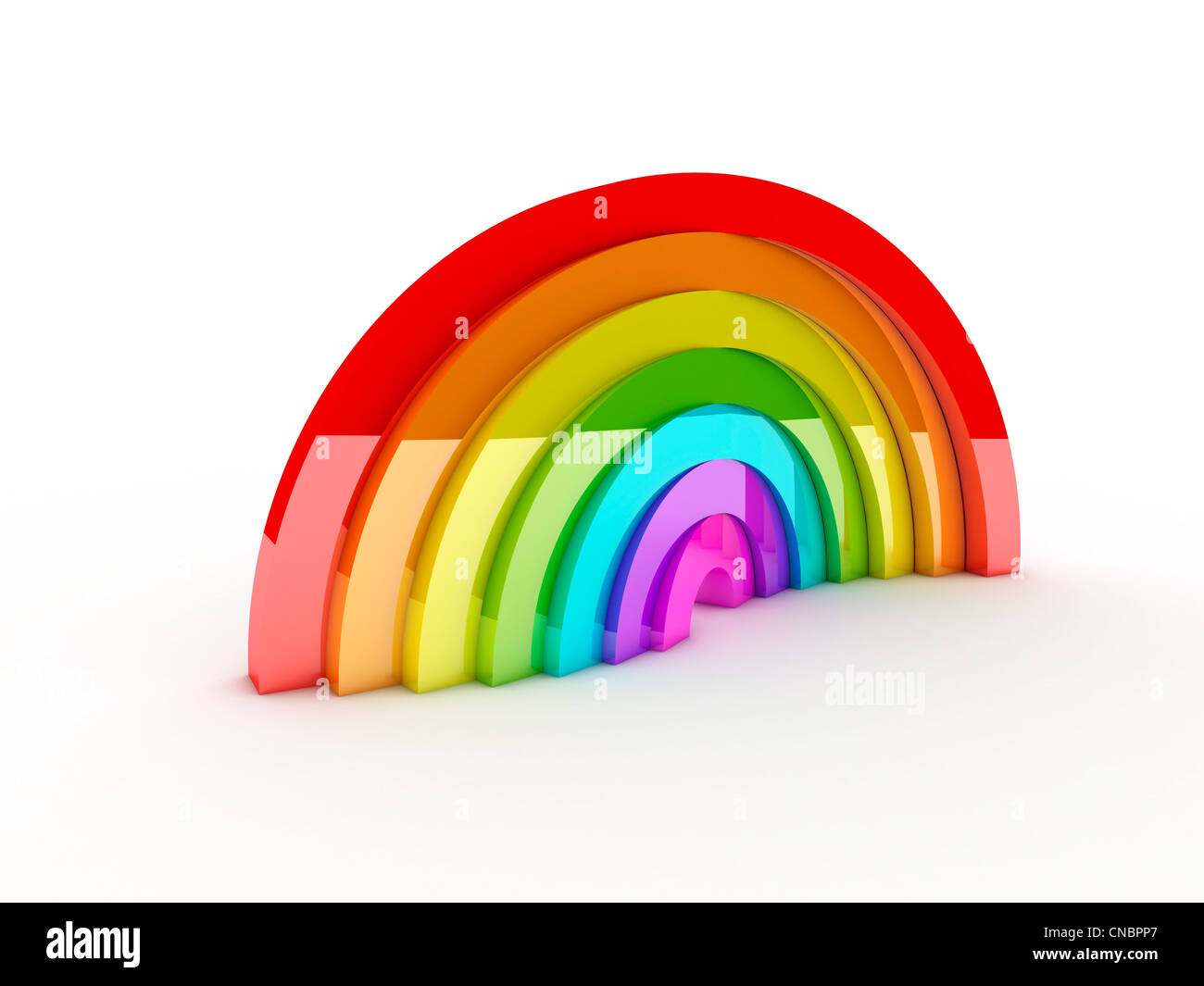 Beautiful scenery raibow hi-res stock photography and images - Alamy