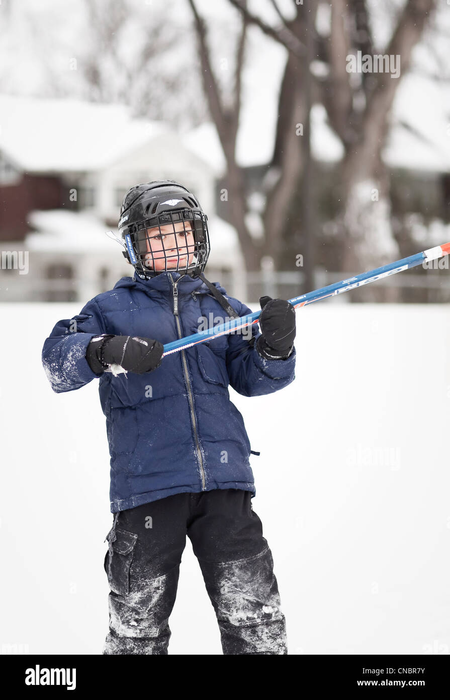 Kids Playing On Ice High Resolution Stock Photography and Images - Alamy