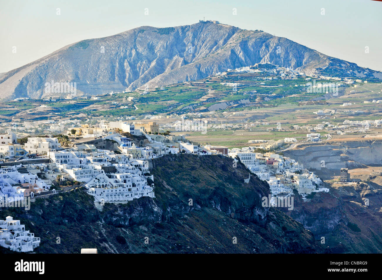 Mount thira santorini hi-res stock photography and images - Alamy
