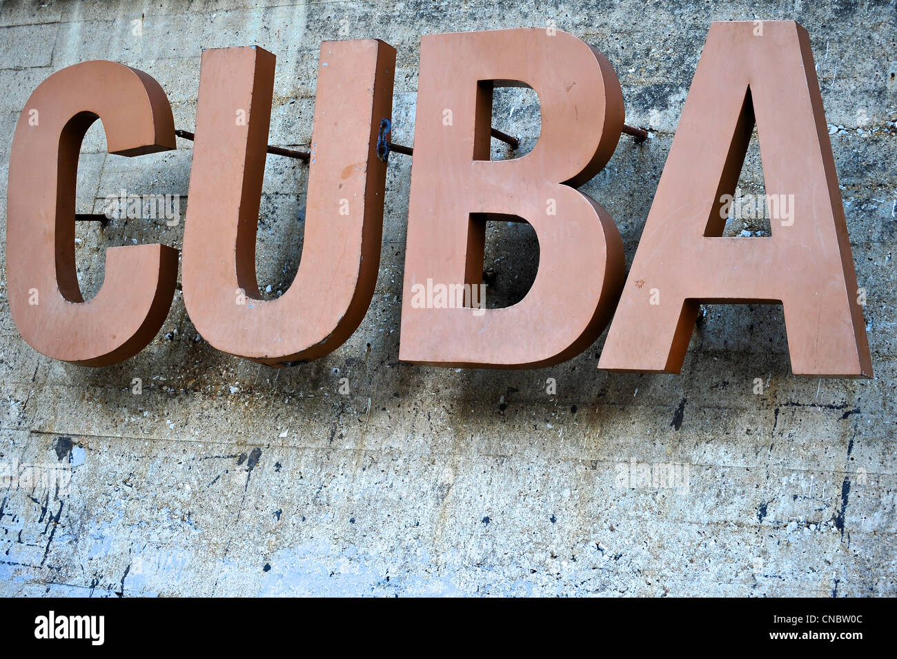 Cuban sign hi-res stock photography and images - Alamy