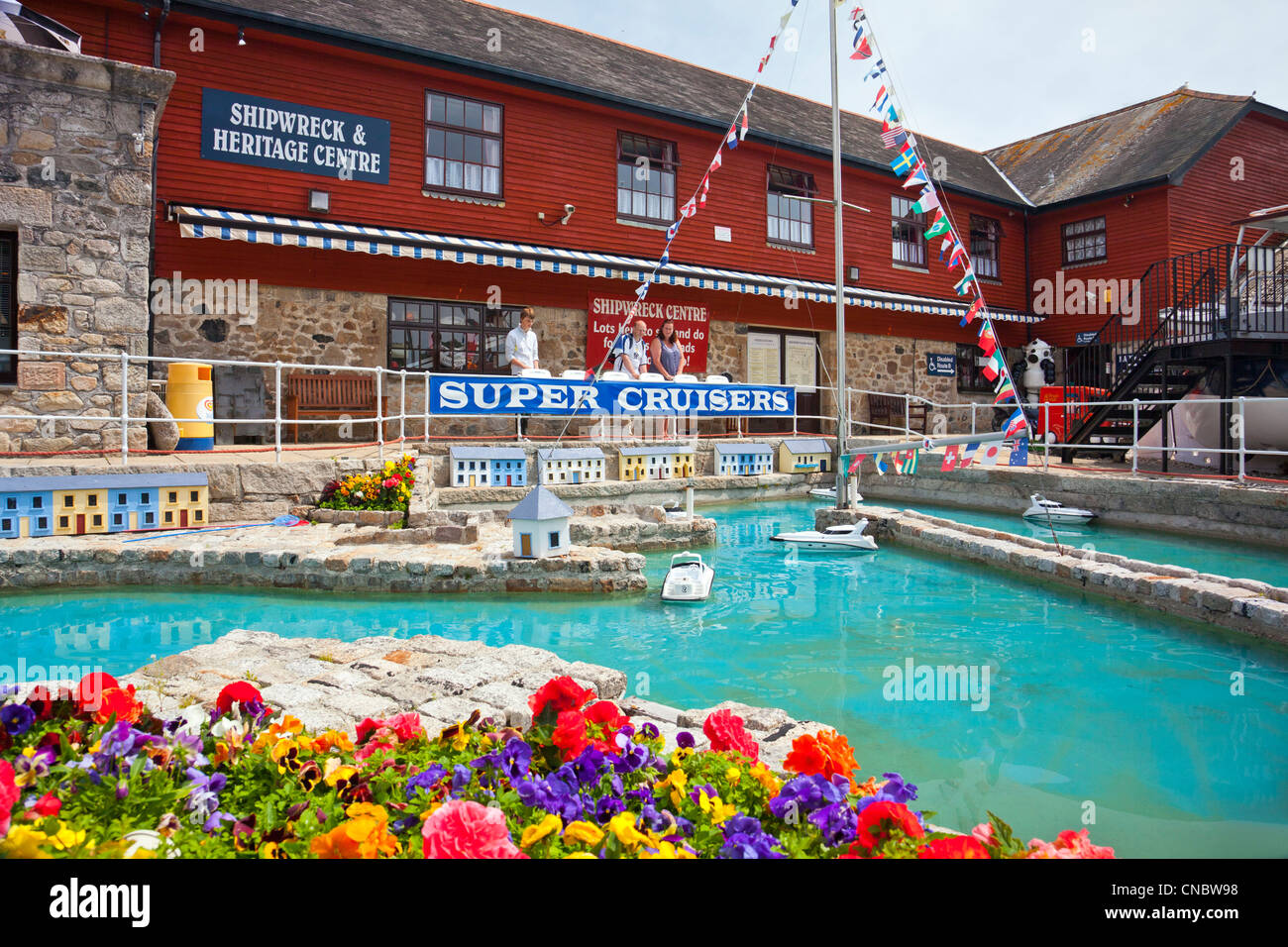 The Shipwreck and Heritage Centre at Charlestown, Cornwall, England, UK ...