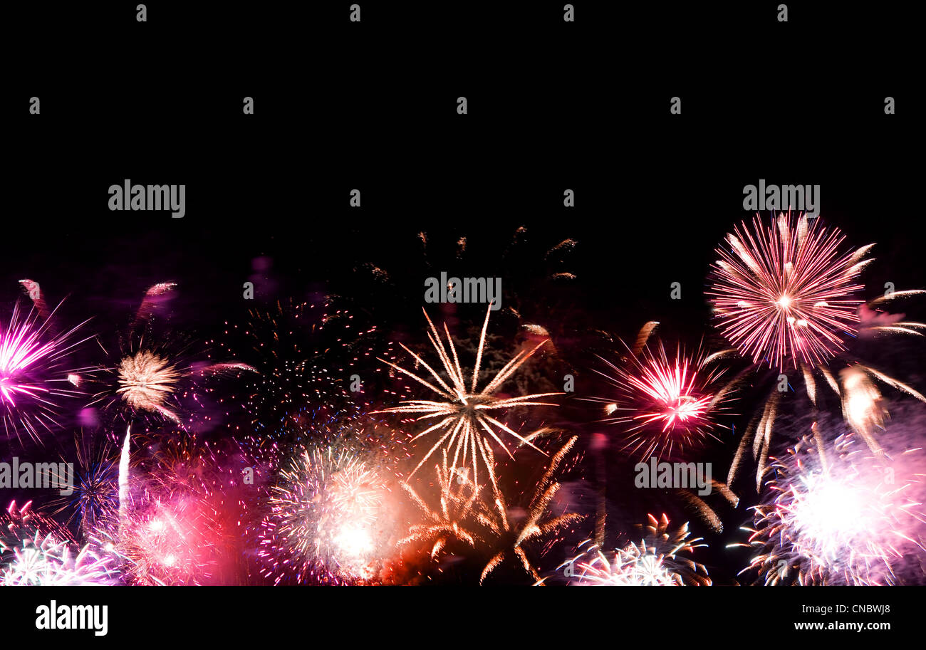 Plenty of fireworks hi-res stock photography and images - Alamy