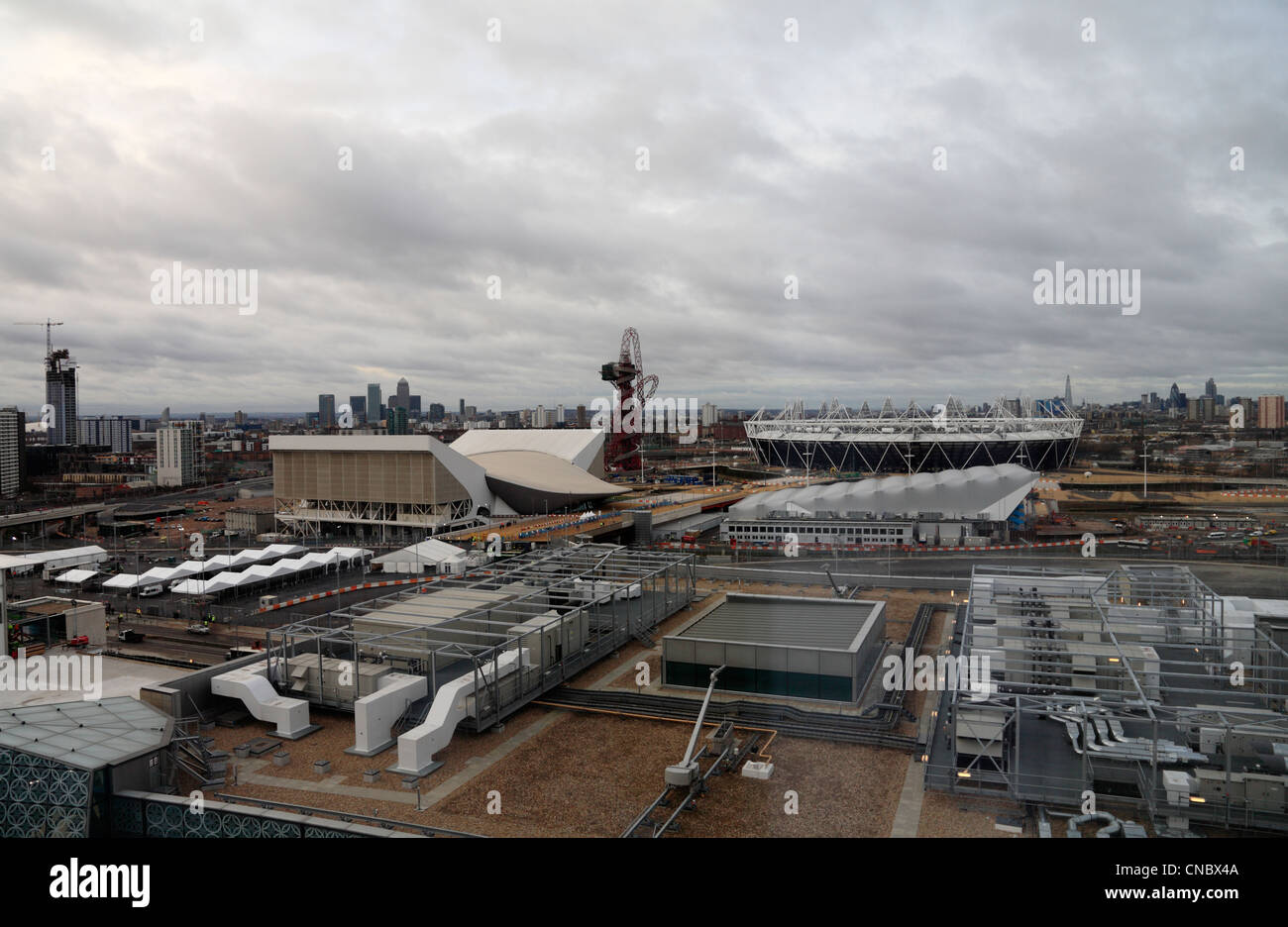 Olympic park stadium games Stratford London olympics 2012 Stock Photo ...