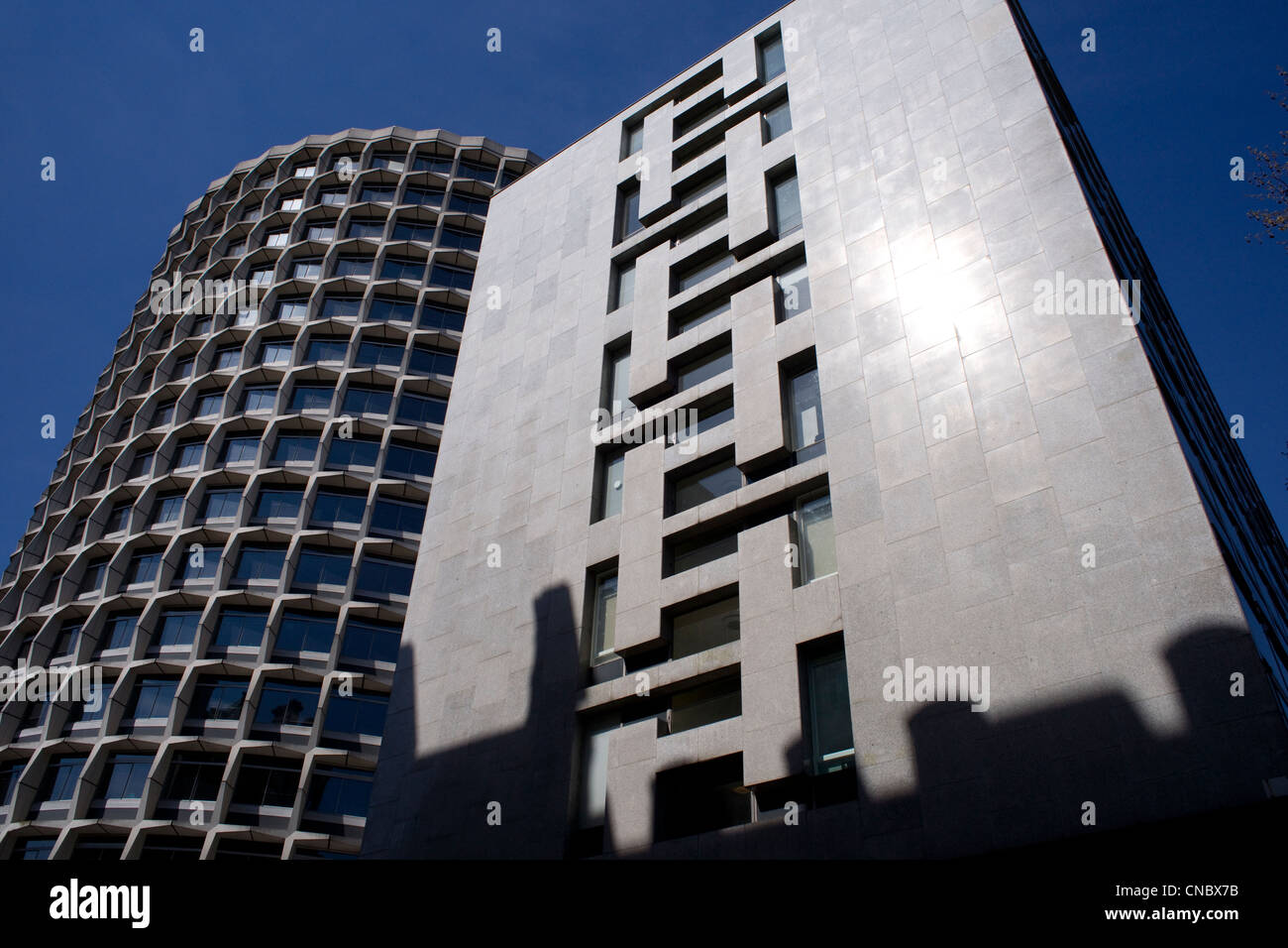 London Office Block Stock Photo - Alamy
