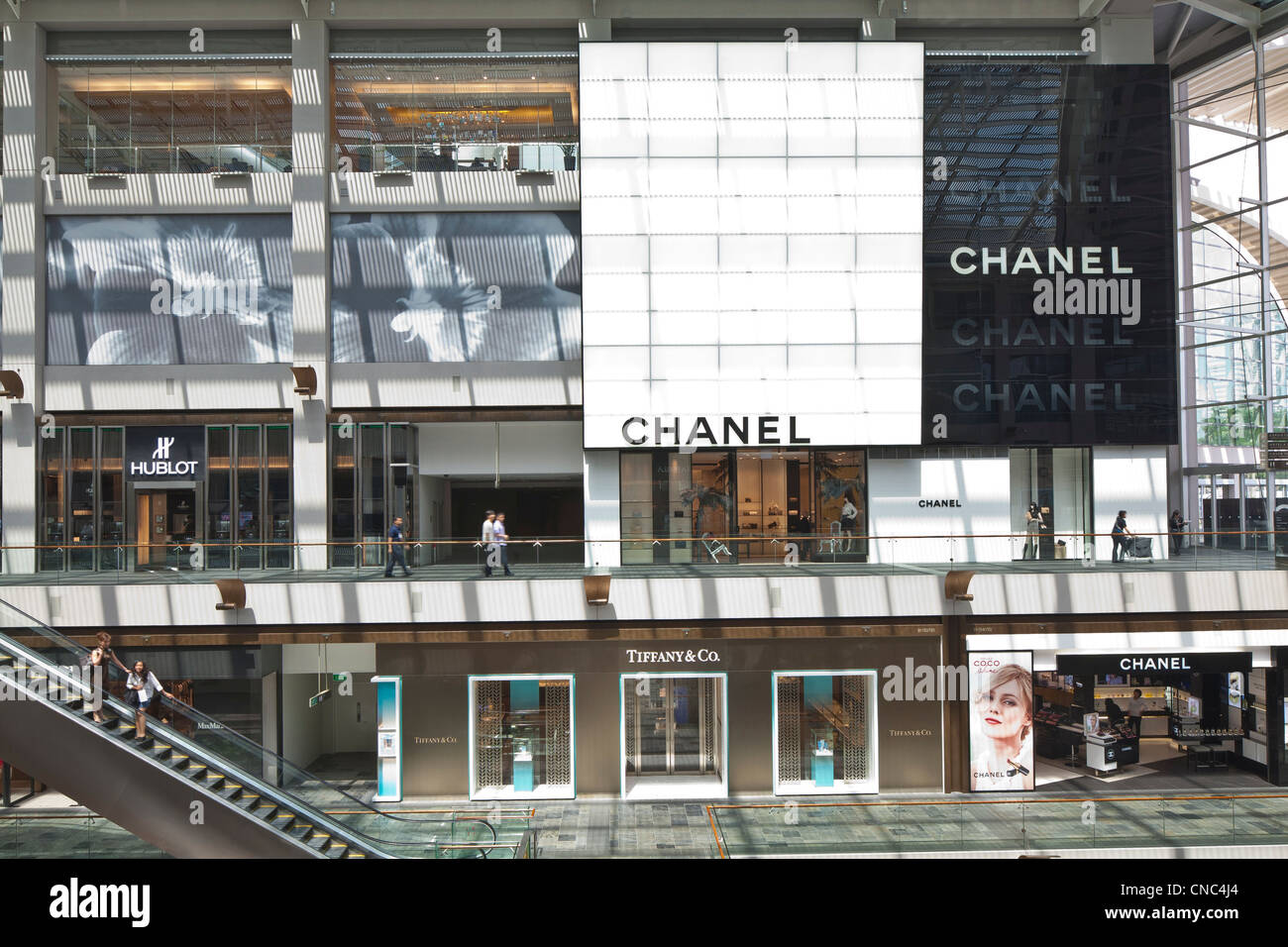 Singapore, Marina Bay Sands Hotel opened in 2010, designed by architect ...