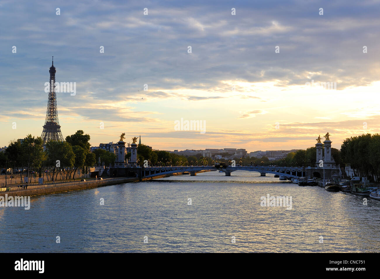France, Paris, Seine river banks listed as World Heritage by UNESCO ...