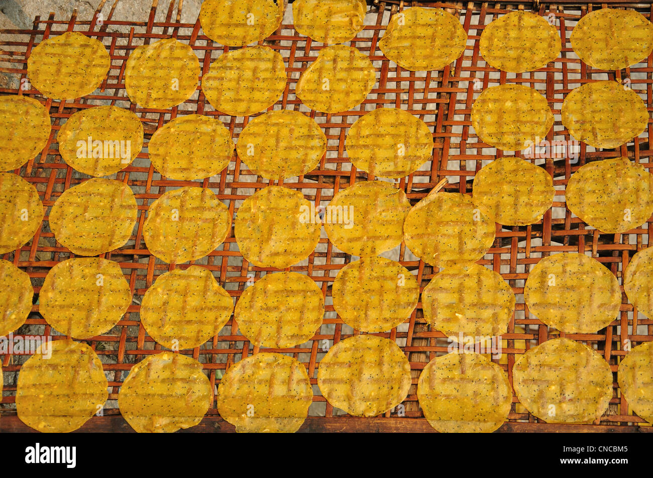 Rice drying rack hi-res stock photography and images - Alamy