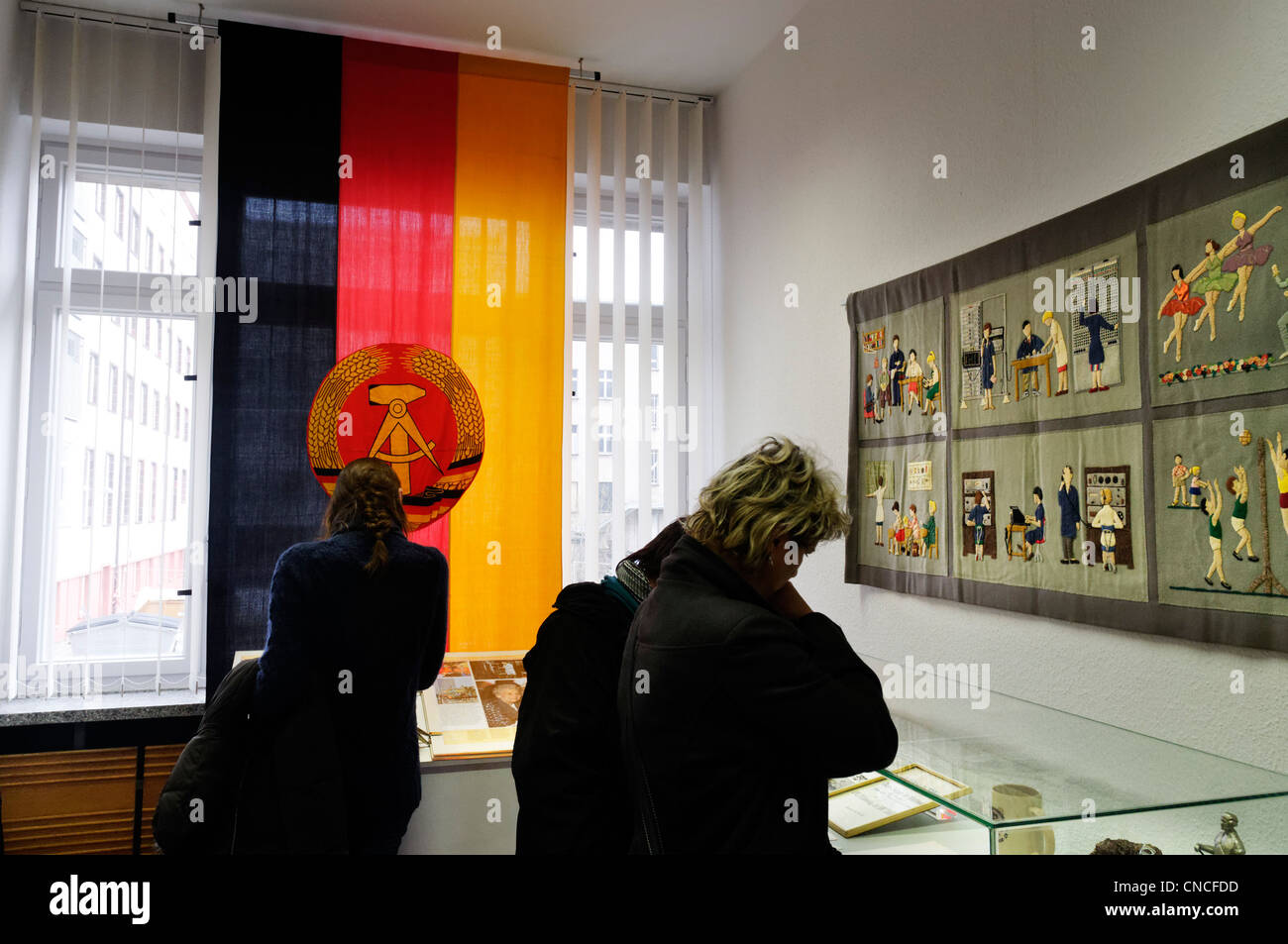 People in the Stasi Museum in Berlin Stock Photo - Alamy