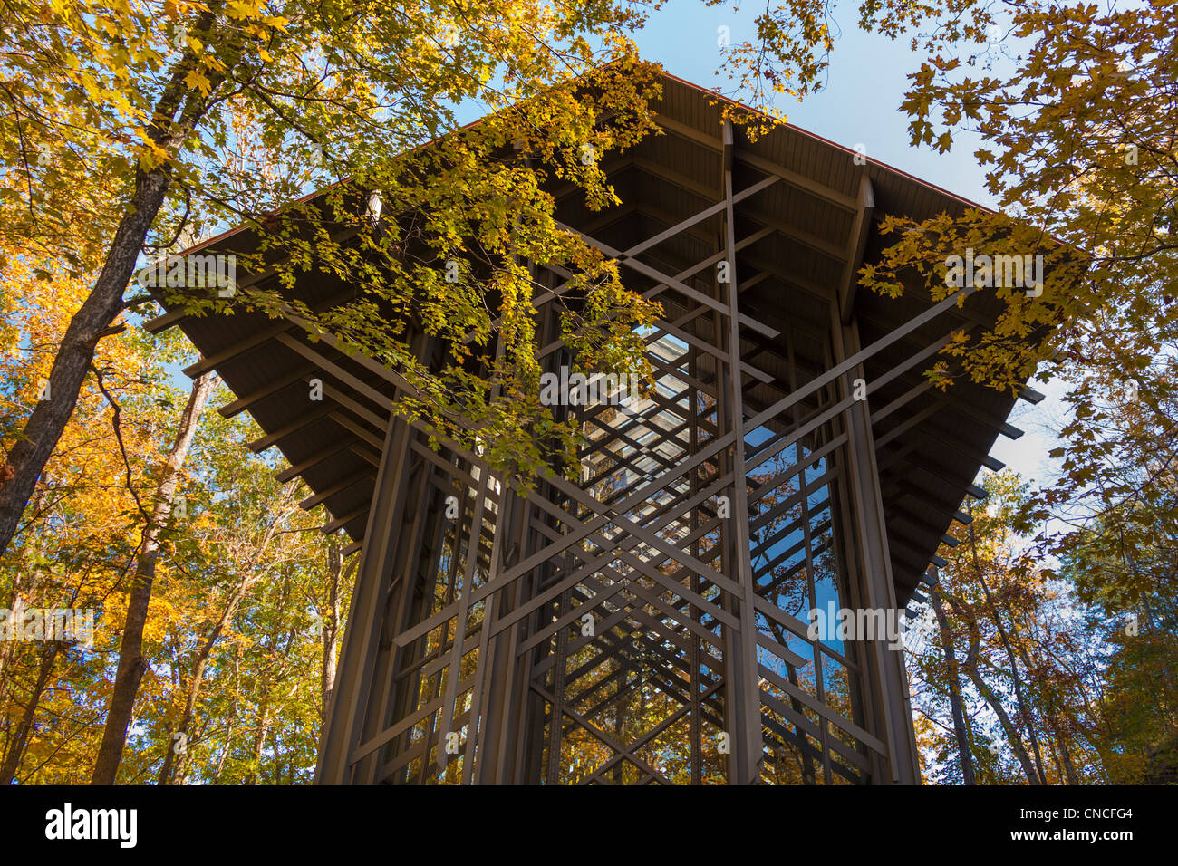 Thorncrown chapel hi-res stock photography and images - Alamy