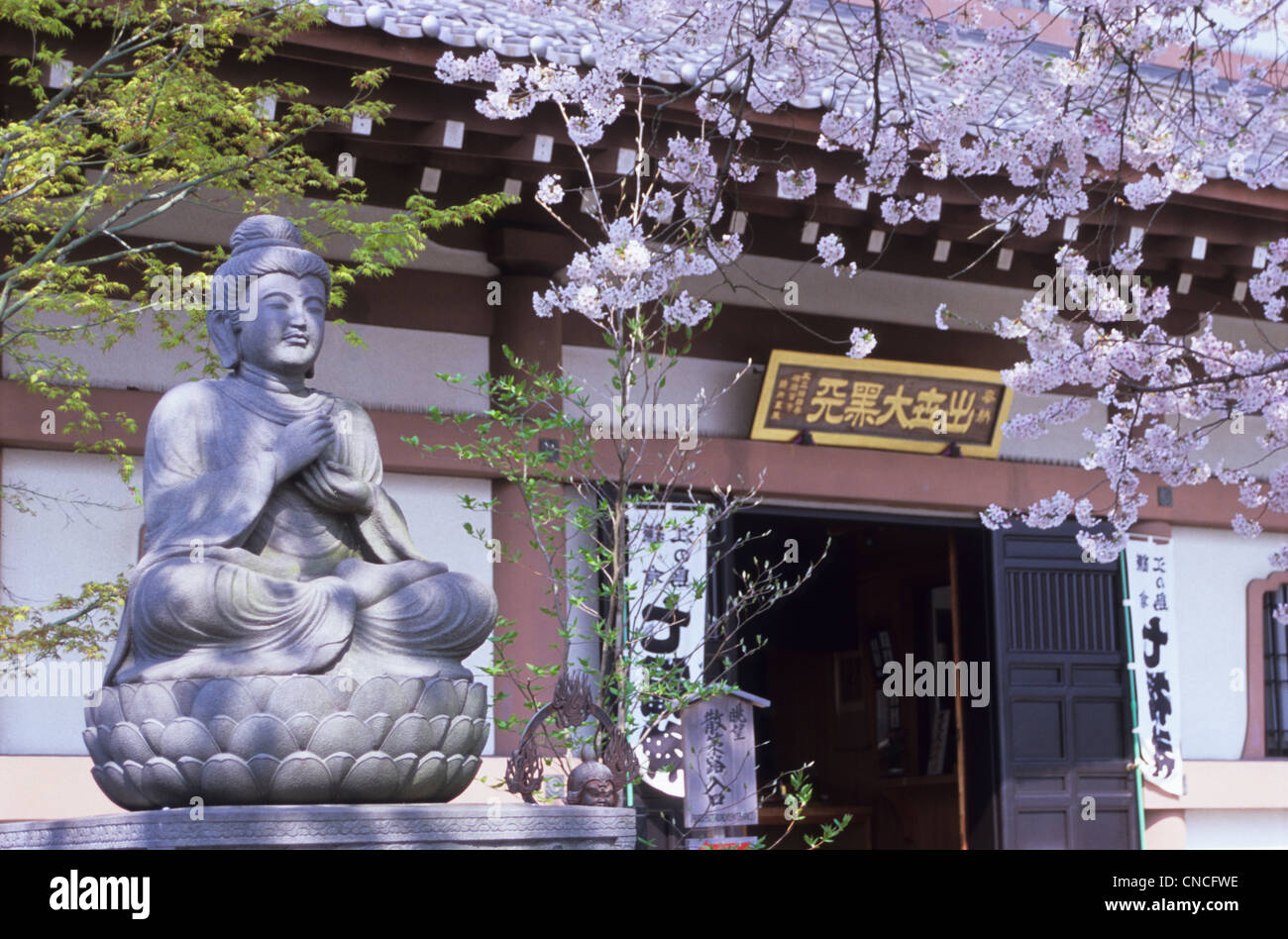 Statue at Hase Dera temple, Kamakura, Japan Stock Photo - Alamy