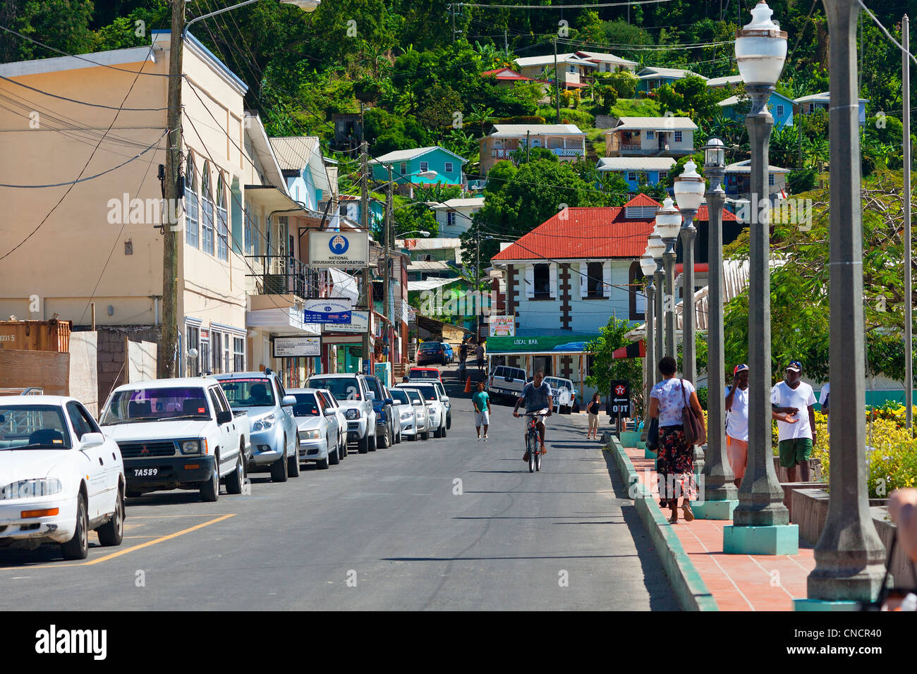 St. Lucia, Soufriere Stock Photo - Alamy