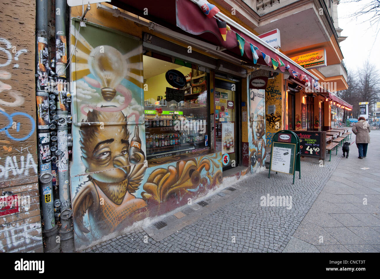 Friedrichshain and Kreuzberg districts of Berlin with its incredible ...