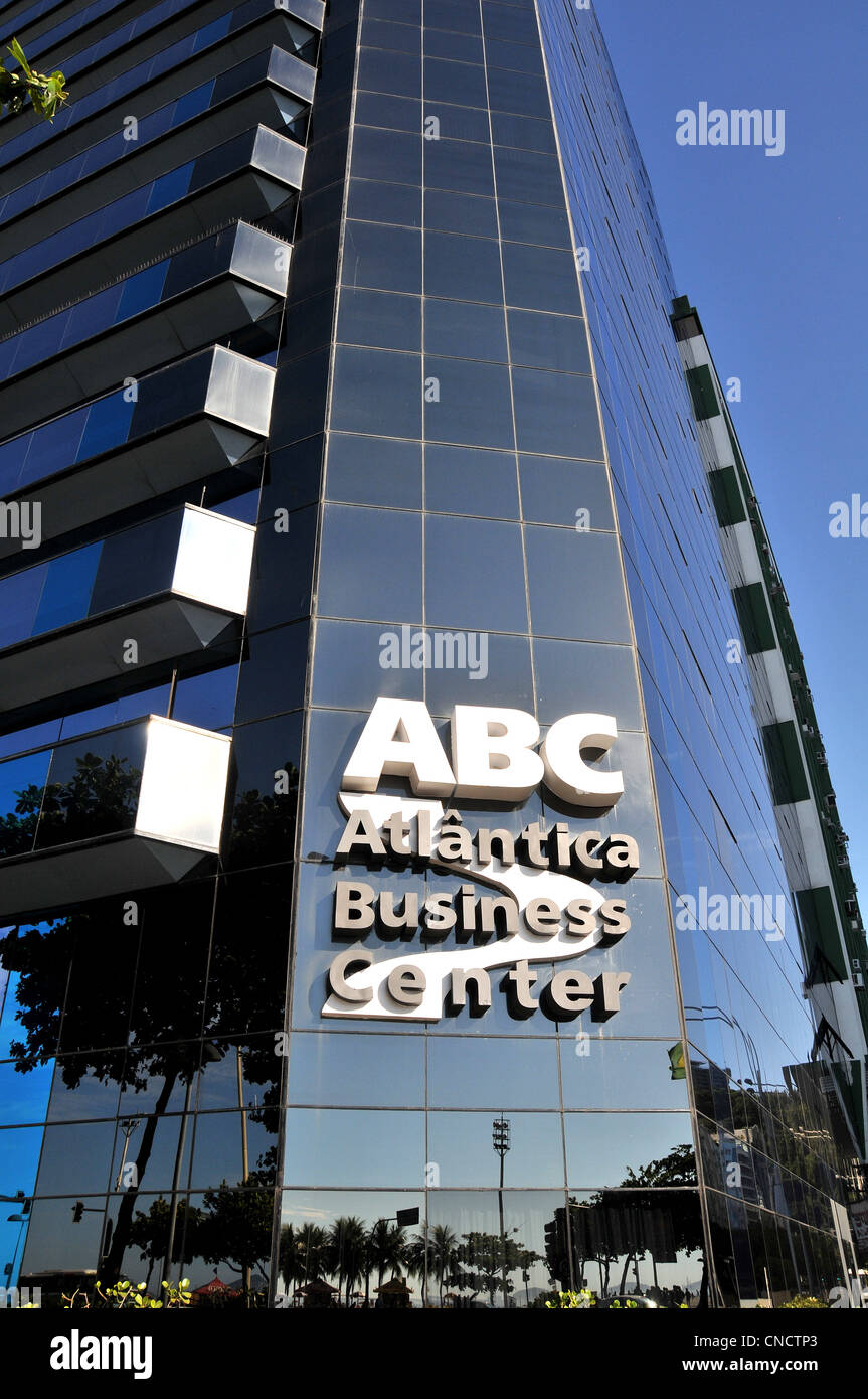 ABC Atlantica Business Center Copacabana Rio de Janeiro Brazil Stock ...