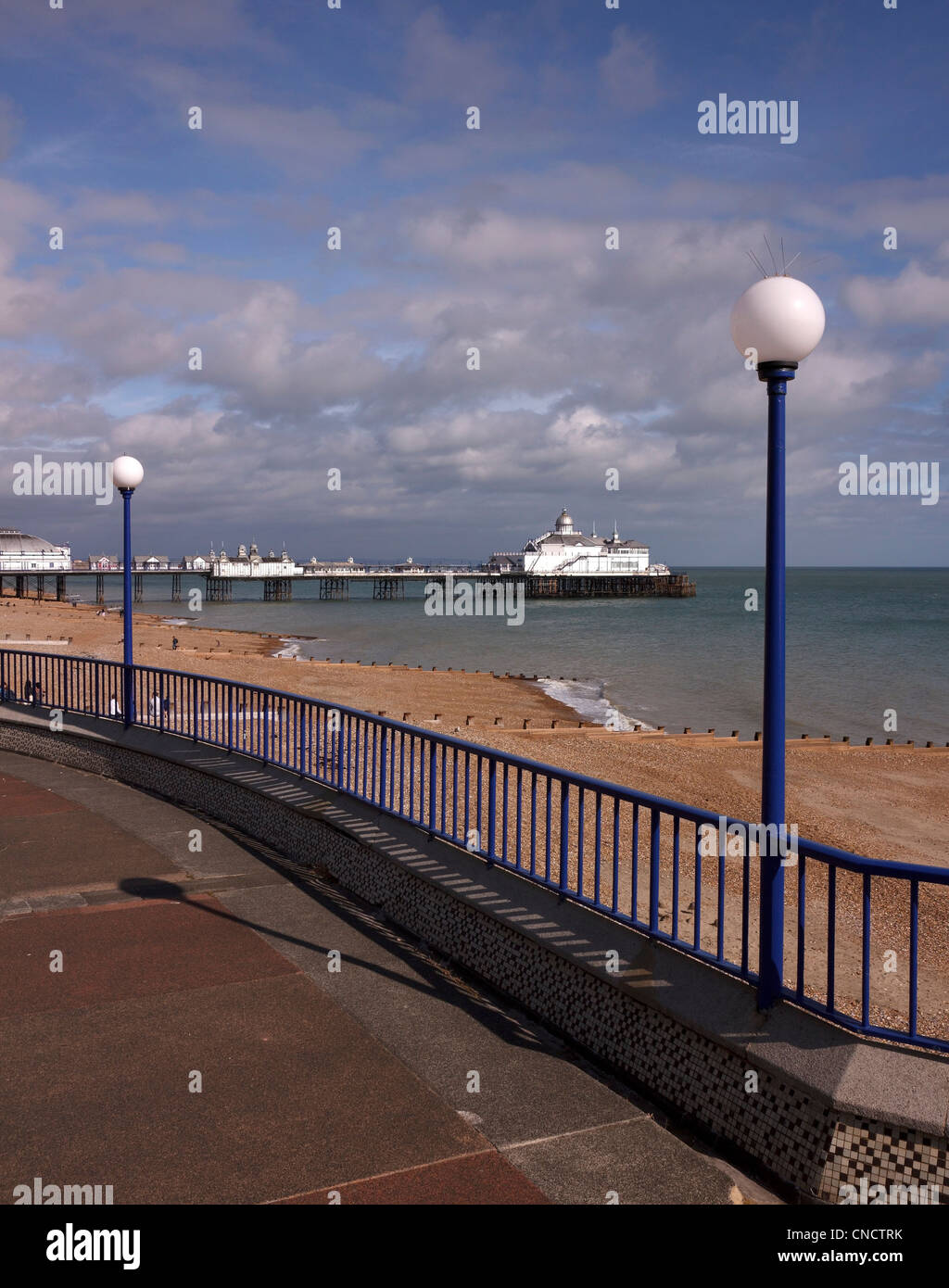 Eastbourne beach and pier hi-res stock photography and images - Alamy