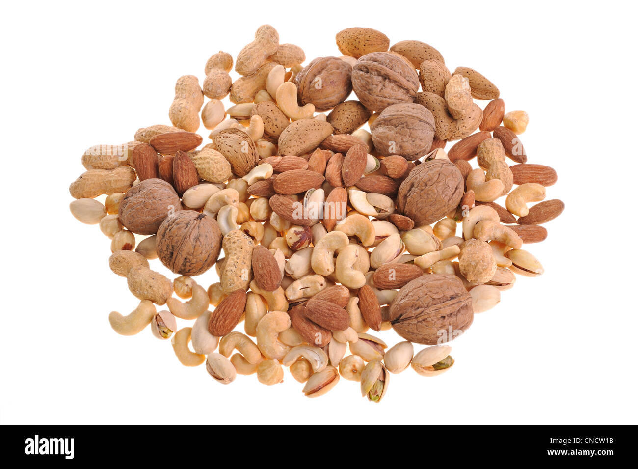 Mature nuts Cut Out Stock Images & Pictures - Alamy