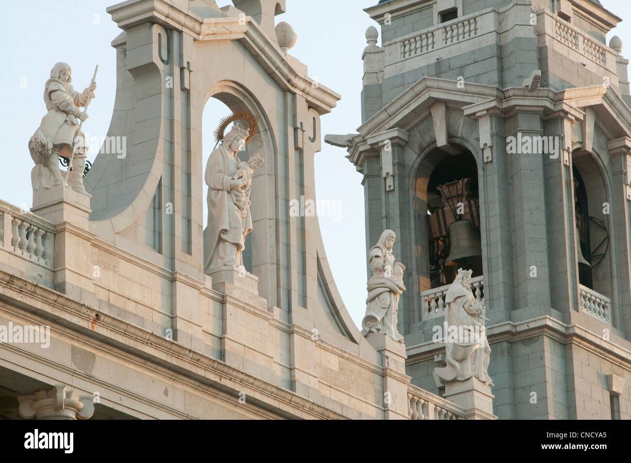 Cathedral Almudena church Madrid Spain monument religion catholic ...