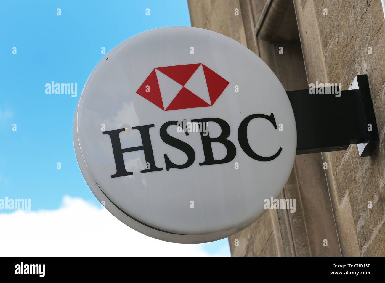 HSBC Bank Sign Stock Photo - Alamy