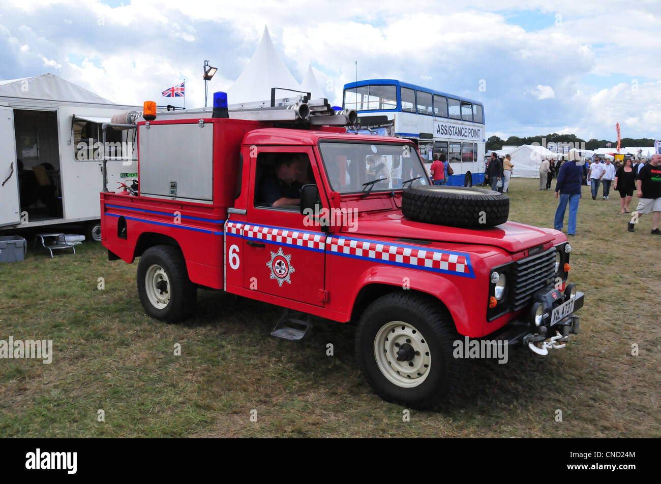 Landrover fire hi-res stock photography and images - Alamy