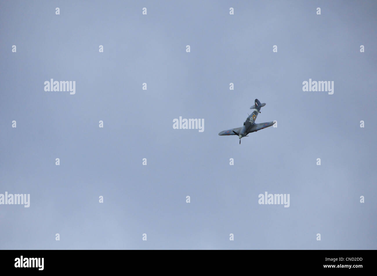 Hawker Hurricane flying at Shoreham Stock Photo - Alamy