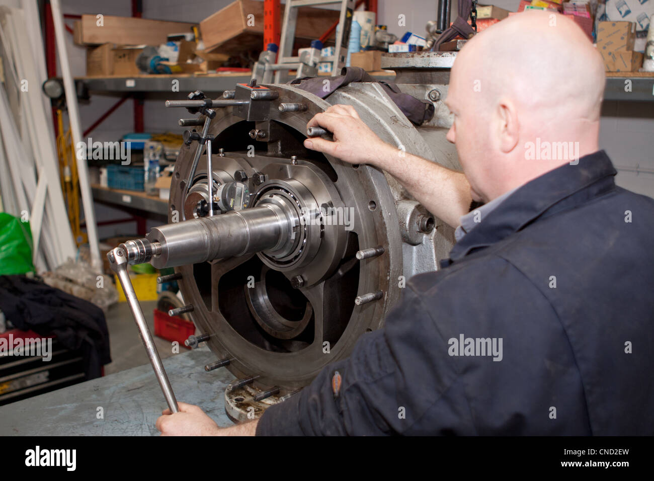 Male engineers work modern industrial hi-res stock photography and ...