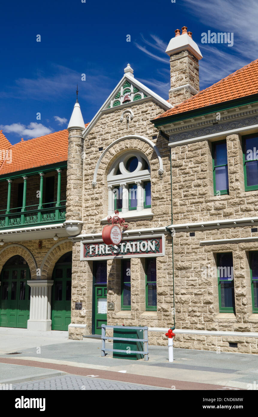 Fire Brigade No.1 Station opened in 1901, built from limestone with ...
