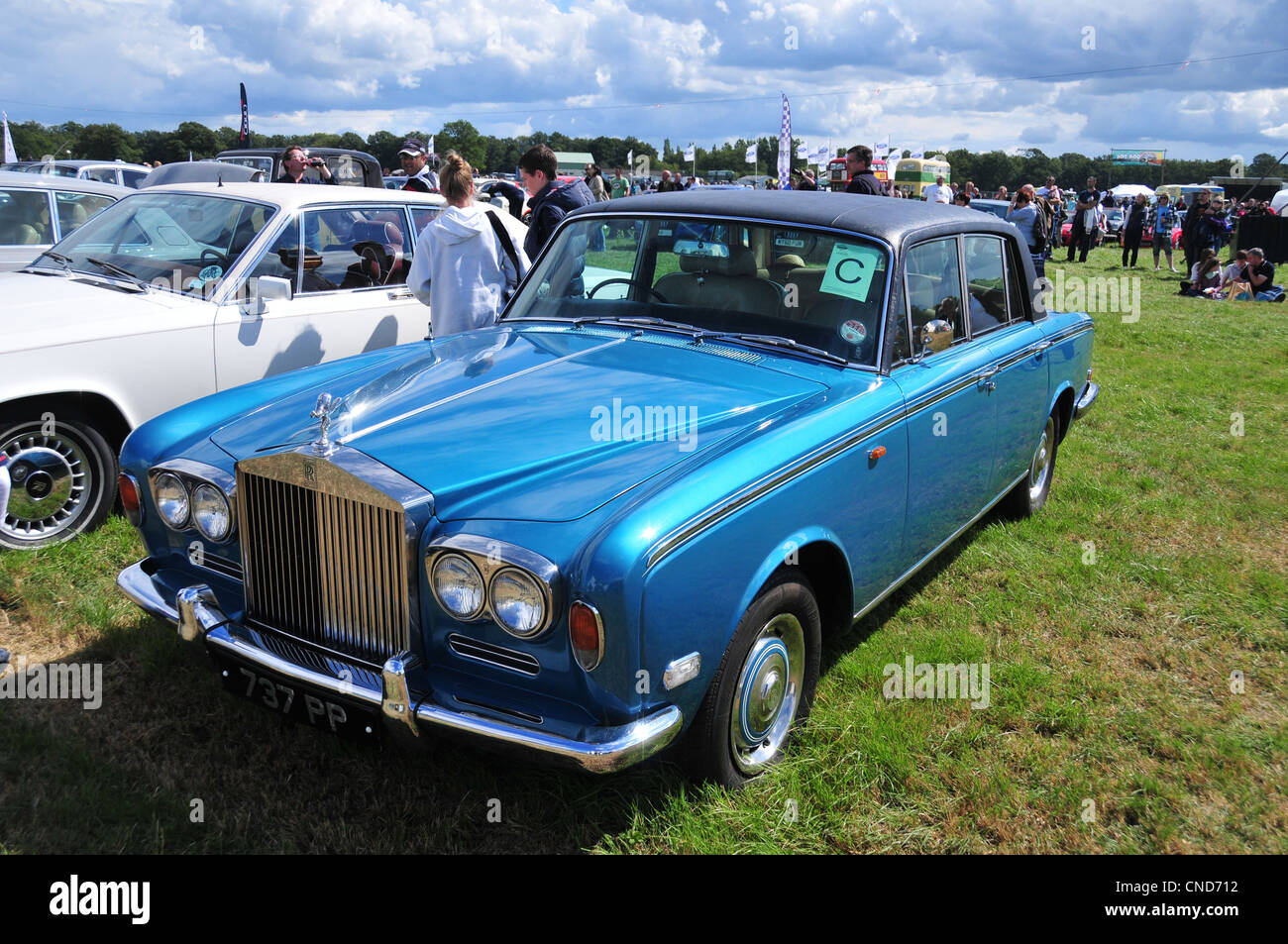 Rolls Royce Silver Shadow Stock Photo - Alamy
