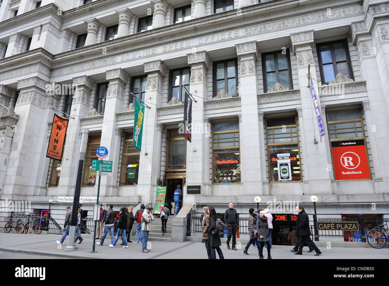 The White Star Line, owner of the Titanic, had an office at 9 Broadway ...