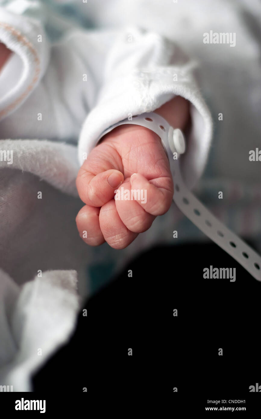 Wristband hand hi-res stock photography and images - Alamy