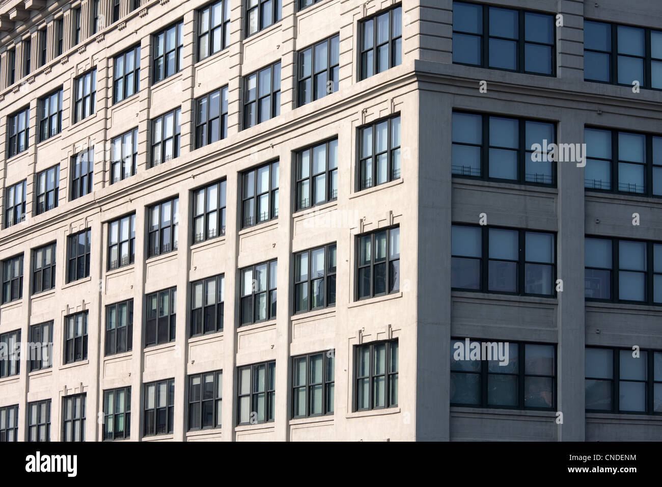Rows windows new office building hi-res stock photography and images ...