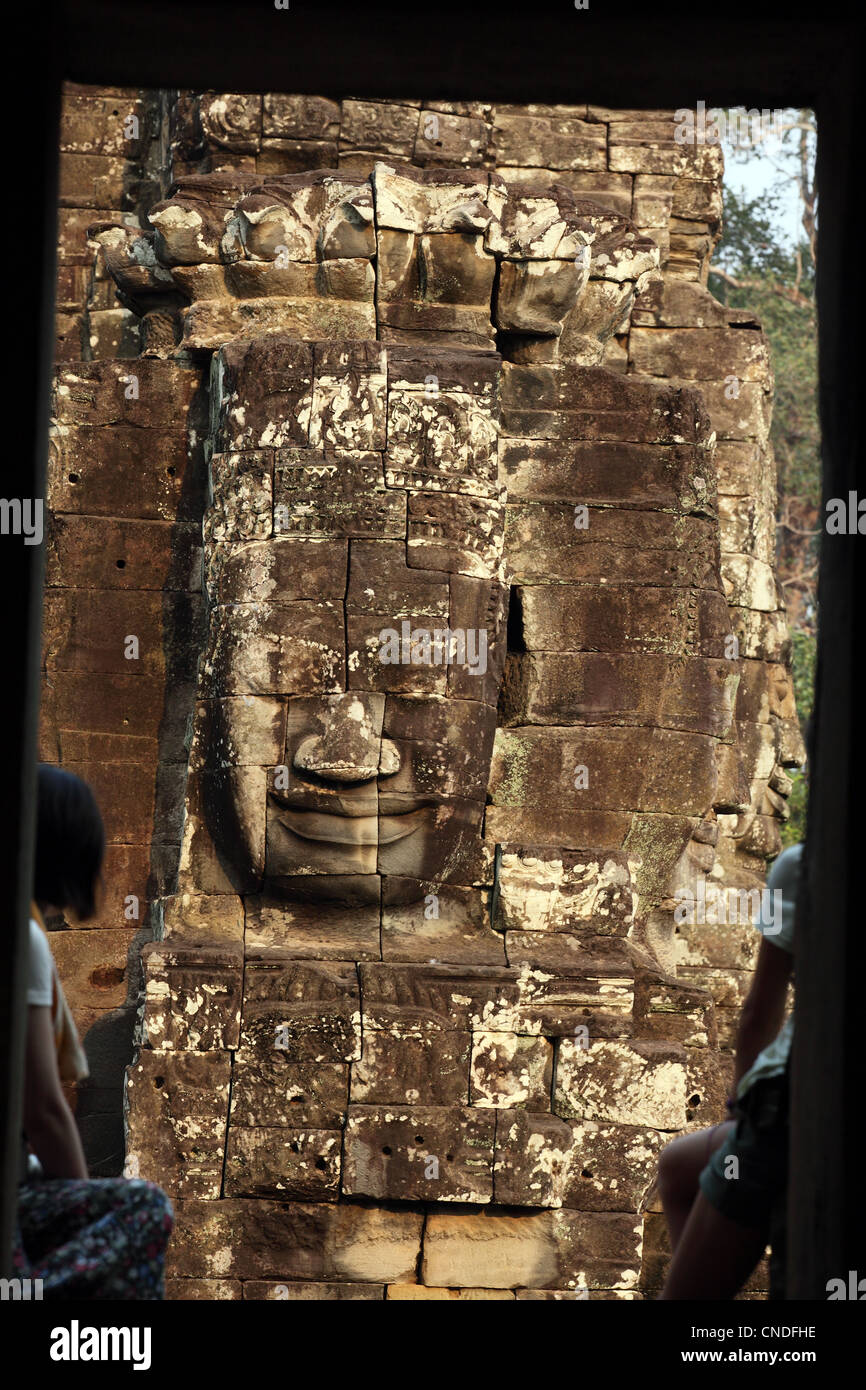 Tower faces angkor thom hi-res stock photography and images - Alamy