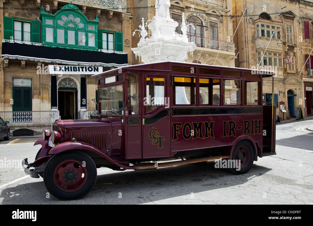 Old Ford bus Stock Photo - Alamy