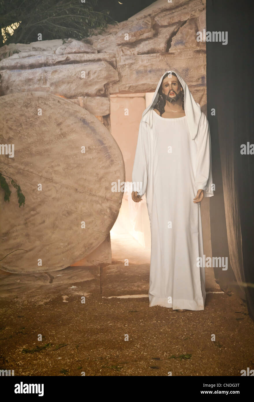 Jesus easter cave hi-res stock photography and images - Alamy