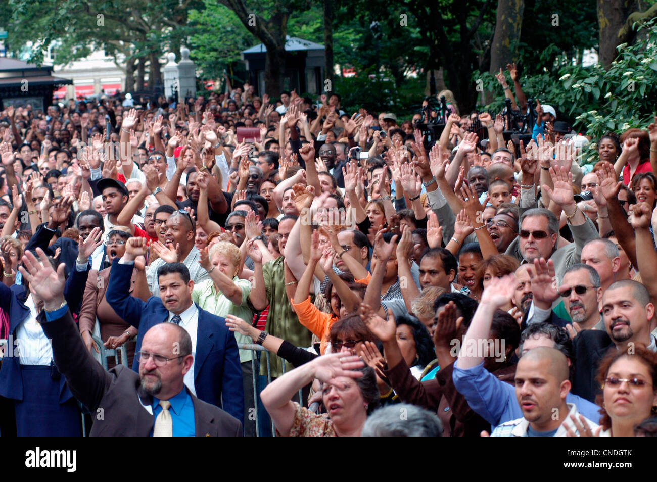 Christian rally hi-res stock photography and images - Alamy