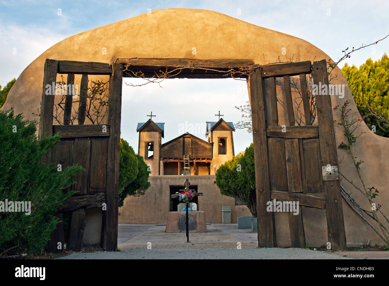 The Chimayo Sanctuary, New Mexico Stock Photo - Alamy