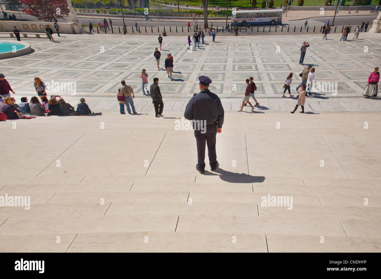 Supreme court building Washington DC exterior Stock Photo - Alamy