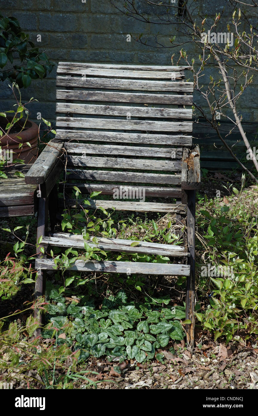 Rotten wooden chair hi-res stock photography and images - Alamy