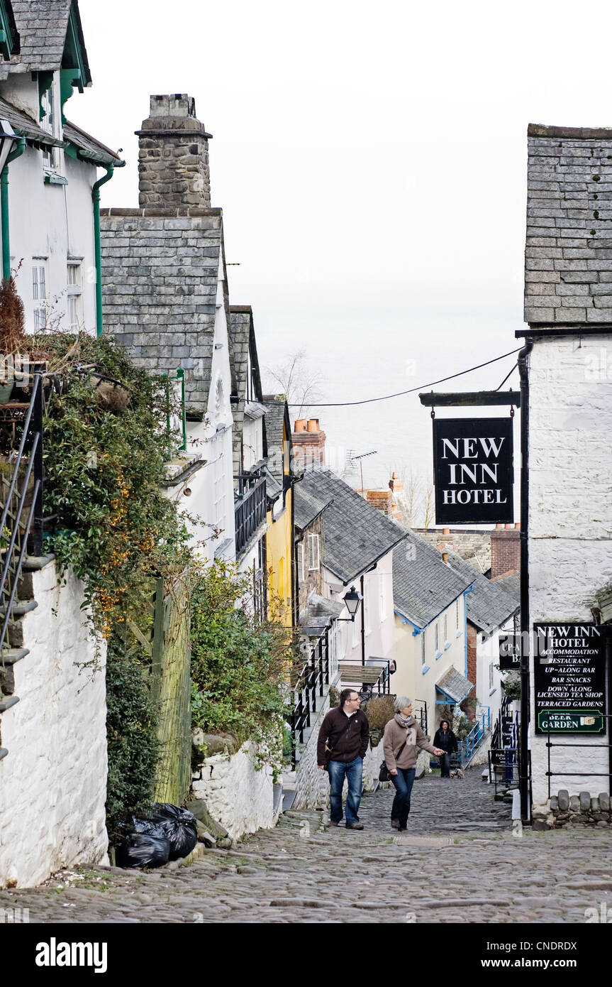 Clovelly view hi-res stock photography and images - Alamy