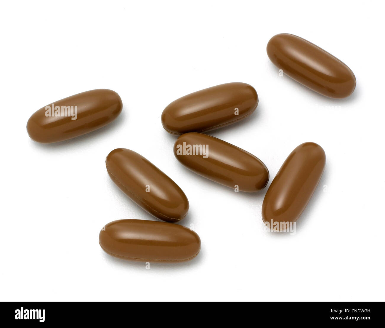Oval pills Cut Out Stock Images & Pictures - Alamy