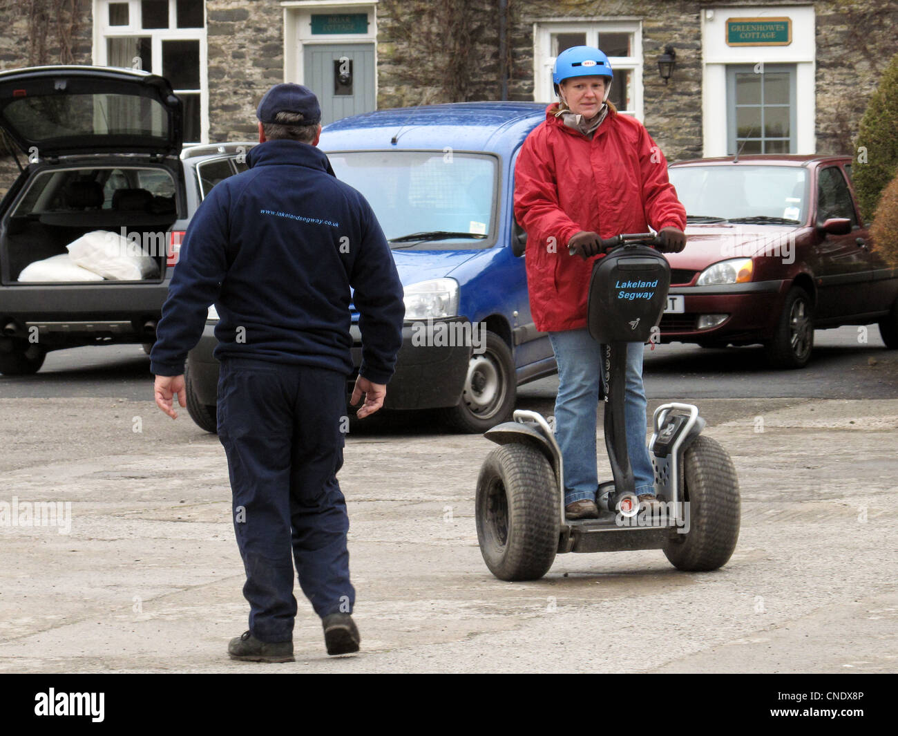 Segway helmet hi-res stock photography and images - Alamy