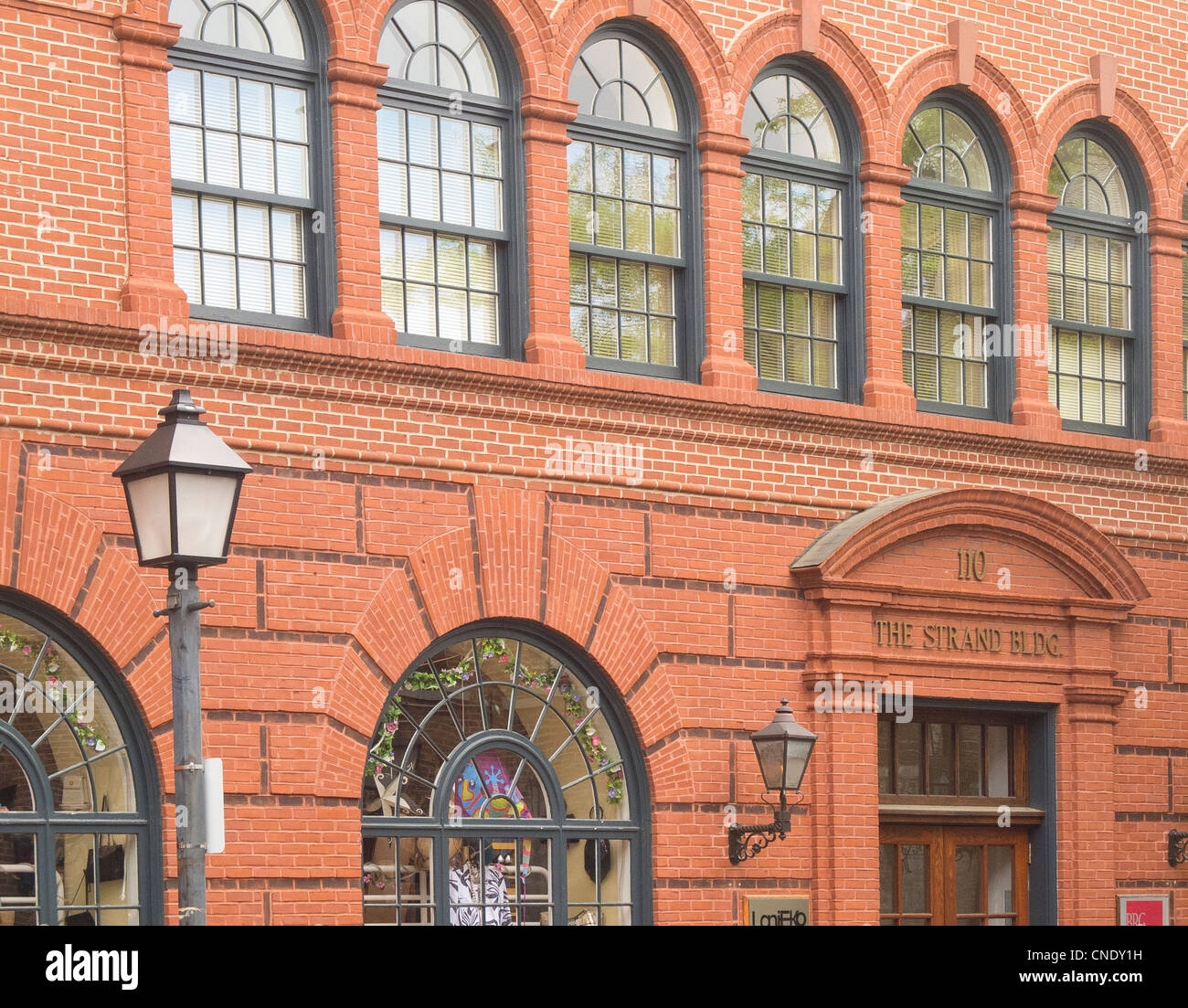 The Strand Building in Alexandria Virginia Stock Photo - Alamy