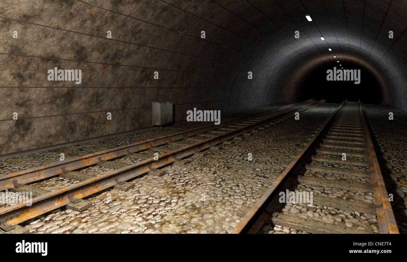 Brick train tunnel hi-res stock photography and images - Alamy