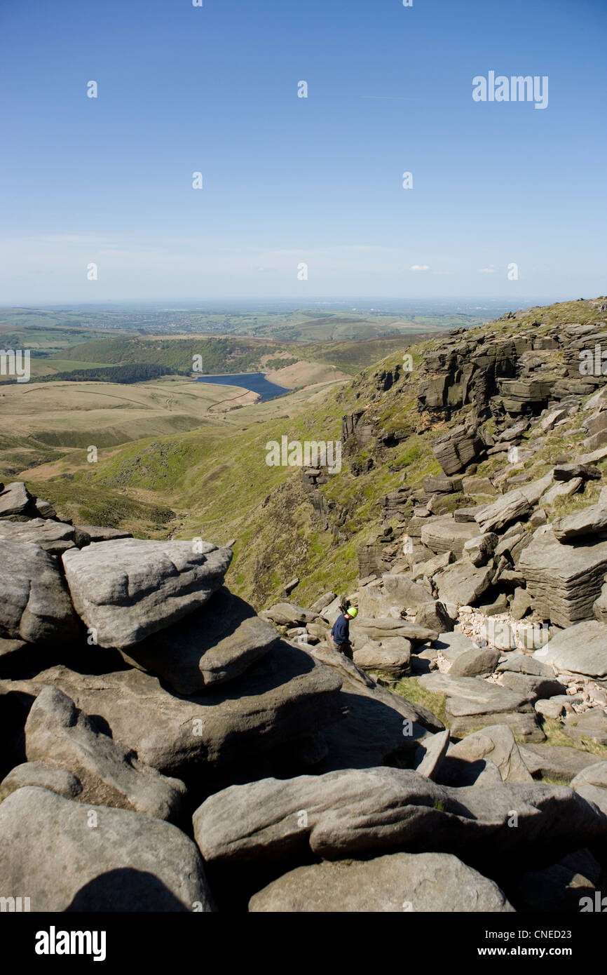 Kinder downfall peak district hi-res stock photography and images - Alamy