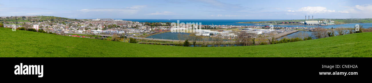 County Antrim town of Larne Stock Photo - Alamy