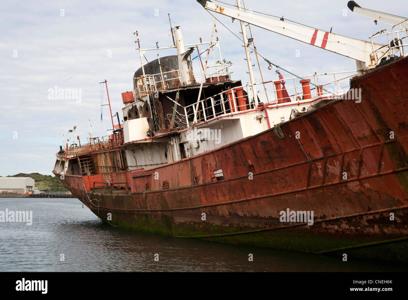 Scrap boat hi-res stock photography and images - Alamy