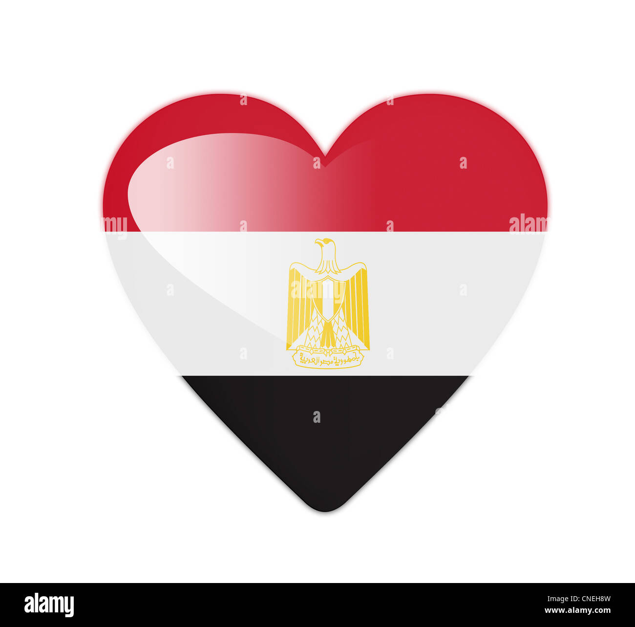 Vector image egypt heart flag hi-res stock photography and images - Alamy