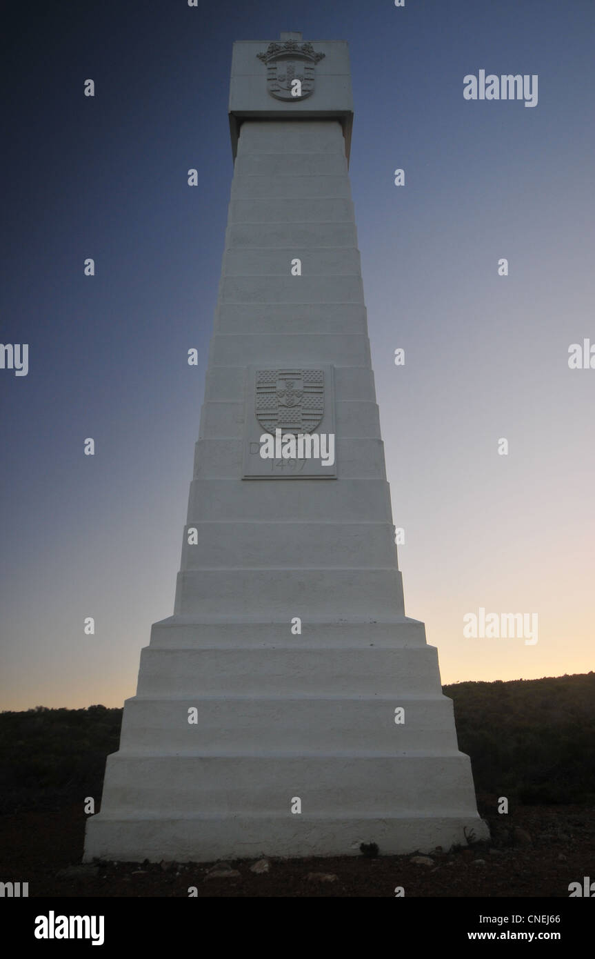 Cross in Cape of Good Hope, Cape Town South Africa in honor of the ...