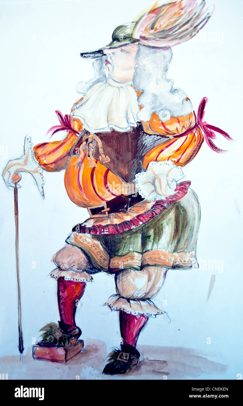 Noble man drawing Stock Photo - Alamy