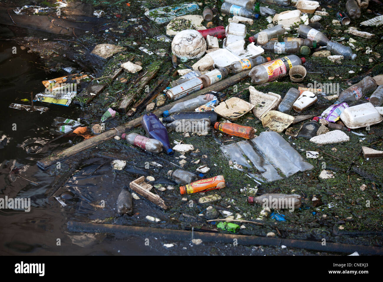 Rubbish in water hi-res stock photography and images - Alamy