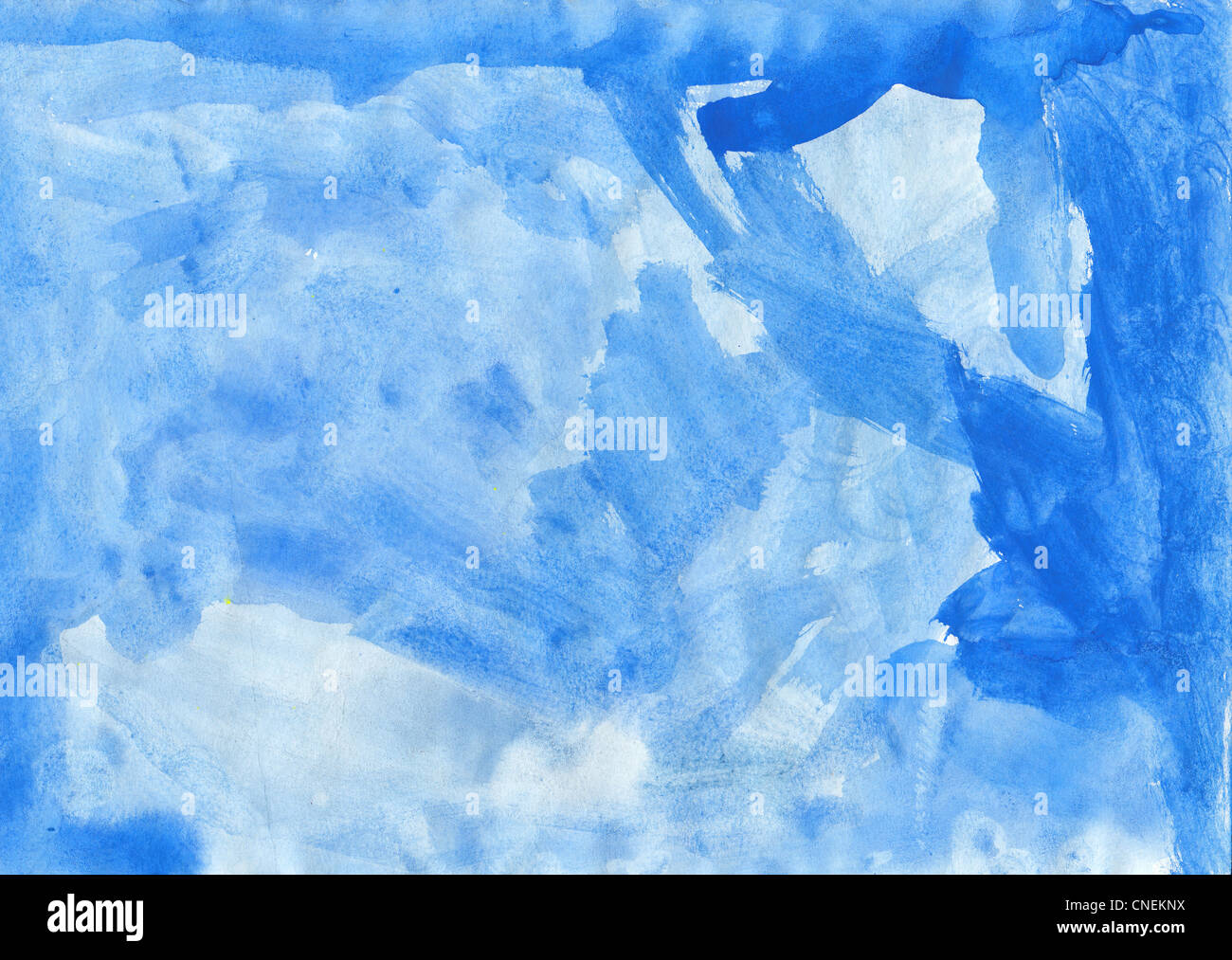 Abstract blue watercolor background Stock Photo - Alamy