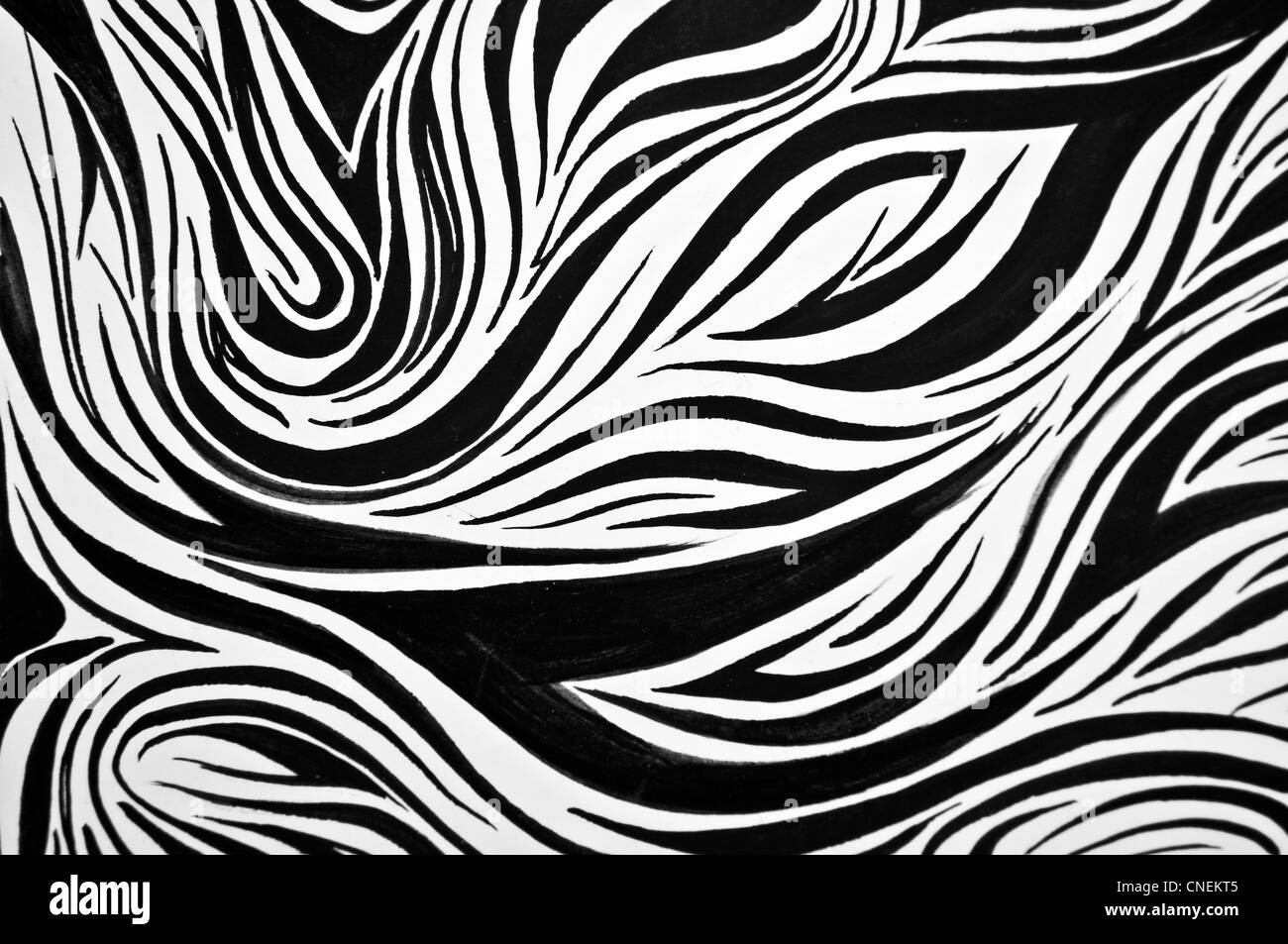 Gray background different ink Black and White Stock Photos & Images - Alamy